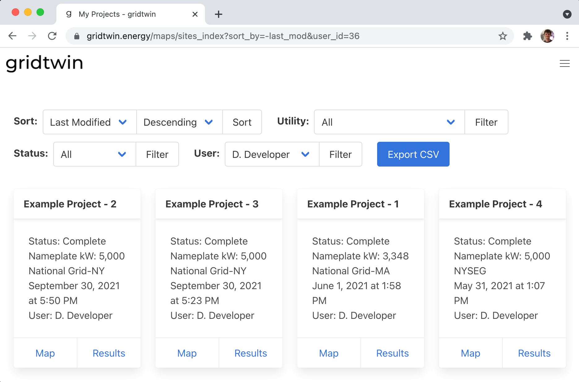 Developers – Gridtwin